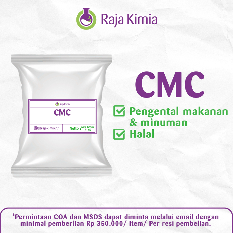 Jual CMC / Carboxy Methyl Cellulose / Pengental Makanan - 500 Gram atau ...