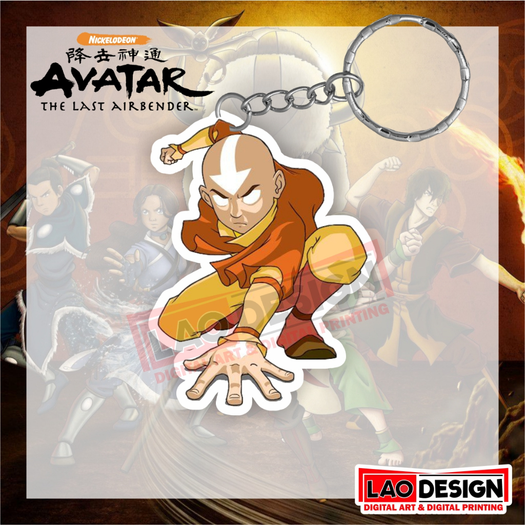 Jual Gantungan Kunci Aang Avatar The Last Airbender - Gantungan Kunci ...