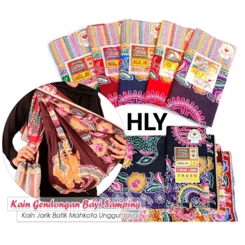 Jual Jarik Gendong Bayi Bumi Jaya Mahkota Corak Liong - Kain Jarik Batik Panjang 240×90cm ...