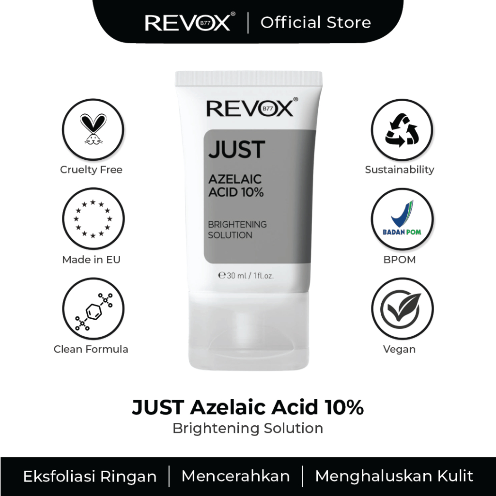Jual REVOX B77 JUST Azelaic Acid 10% 30ml | Shopee Indonesia