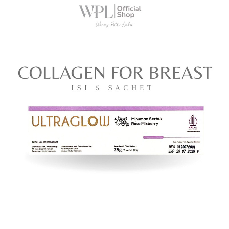 Jual (COD Aktif ) WPL Breast & Collagen Drink | Shopee Indonesia