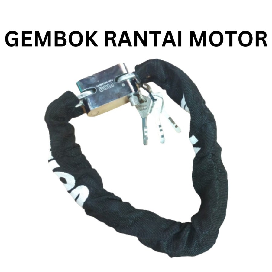 Jual dds480 gembok rantai motor Ats 60cm | Shopee Indonesia