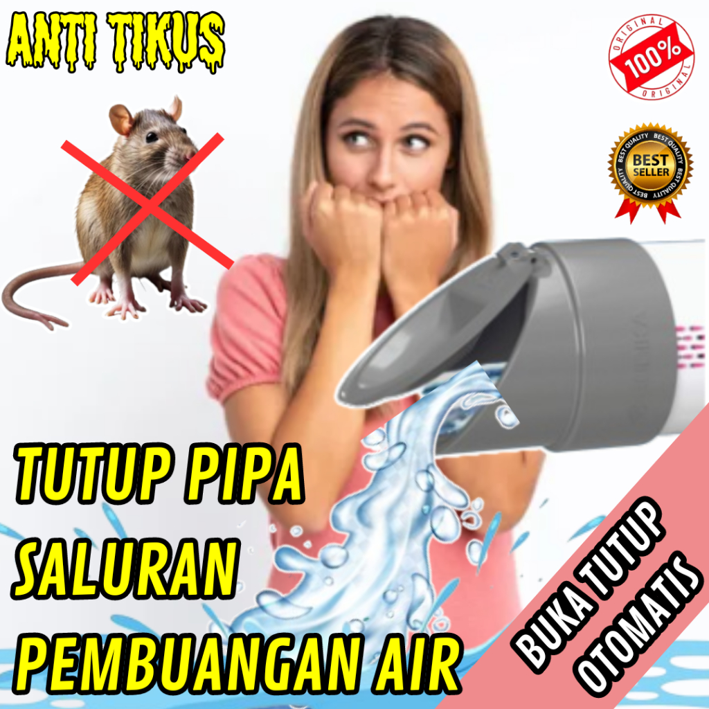 Jual Tutup Saluran Pembuangan Air Pipa Paralon Comberan Selokan Got ...