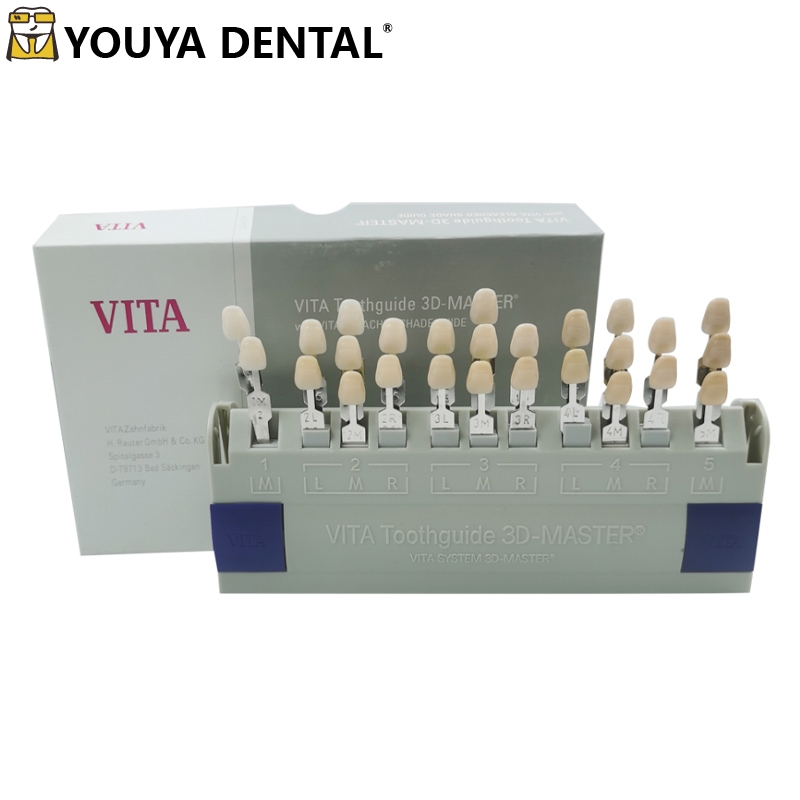 Jual shade guide 3D vitapan vita pan gradasi contoh warna gigi palsu ...