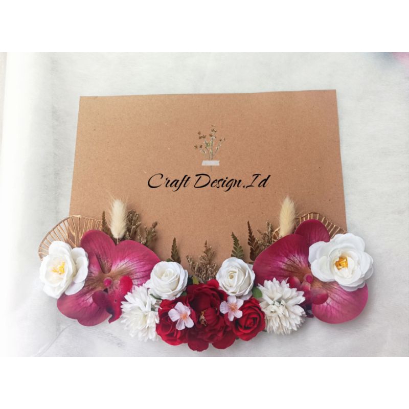 Jual Rangkaian Bunga Mahar SHANUM Series hantaran Seserahan Pernikahan ...