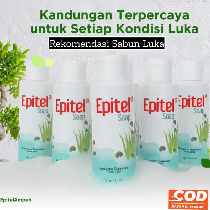Jual Sabun epitel 100 ml, Epitel soap untuk semua jenis luka | Shopee ...