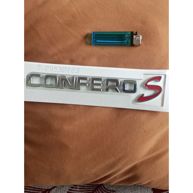 Jual logo/emblem/mark 3D/ CONFERO S original chrome | Shopee Indonesia