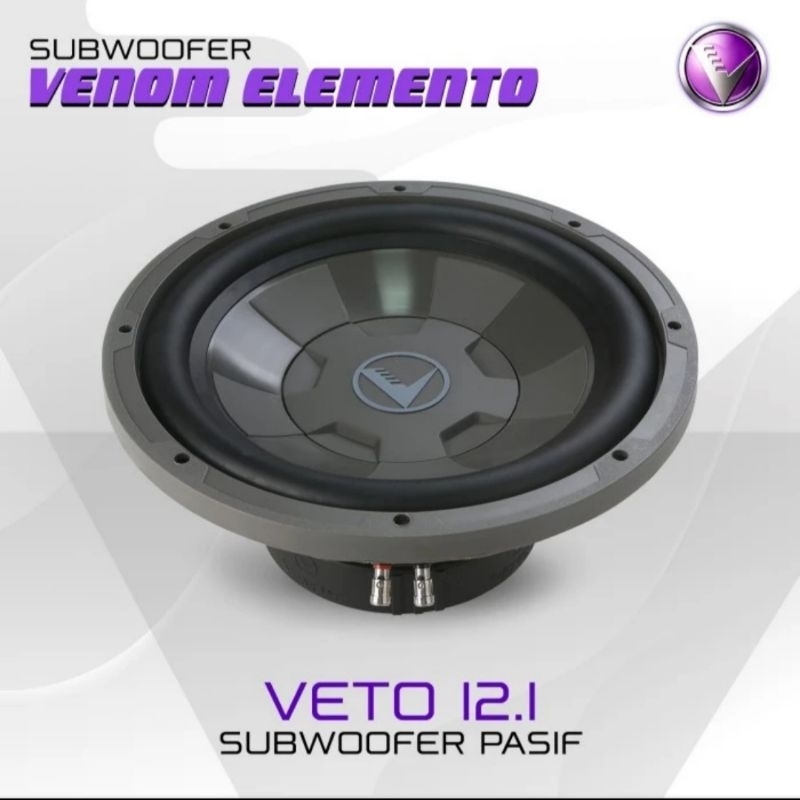 Jual Venom Subwoofer Venom Veto 12 inch Venom Subwofer | Shopee Indonesia