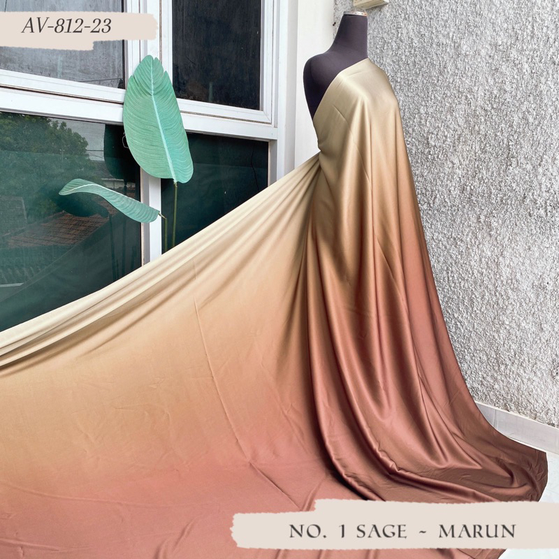 Jual KAIN SILK GRADASI | KAIN ARMANY SIlK PREMIUM | KAIN MOTIF GRADASI ...