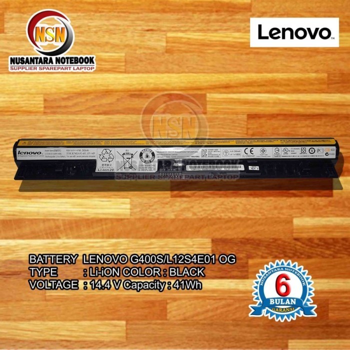 Jual BATTERY BATERAI LENOVO G40 SERIES G400S ORIGINAL | Shopee Indonesia