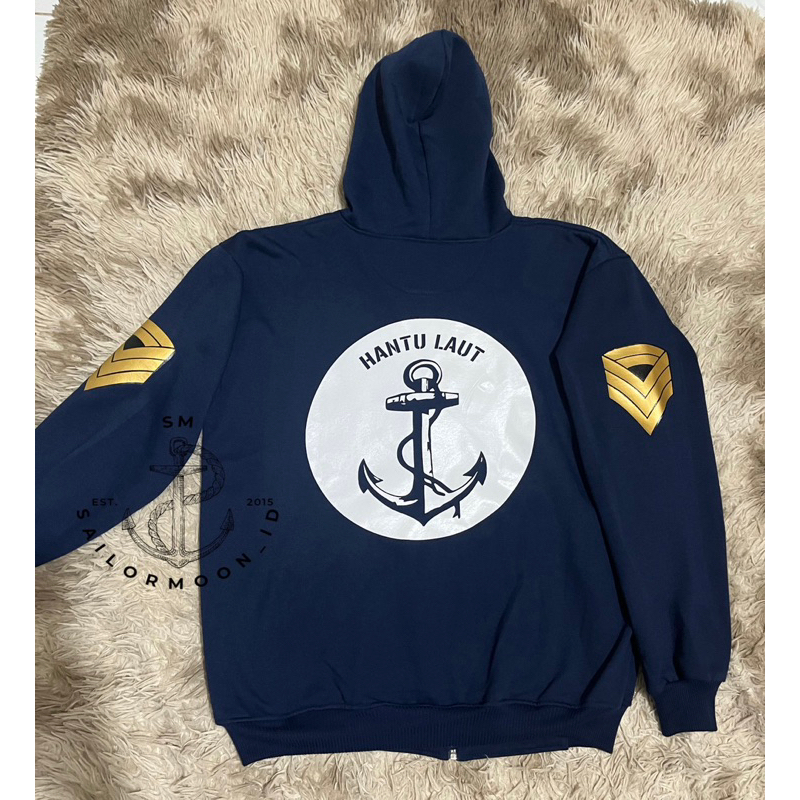 Jual JAKET PELAUT BEBAS DESIGN JAKET SABLON CUSTOM JAKET MARINE JAKET ...