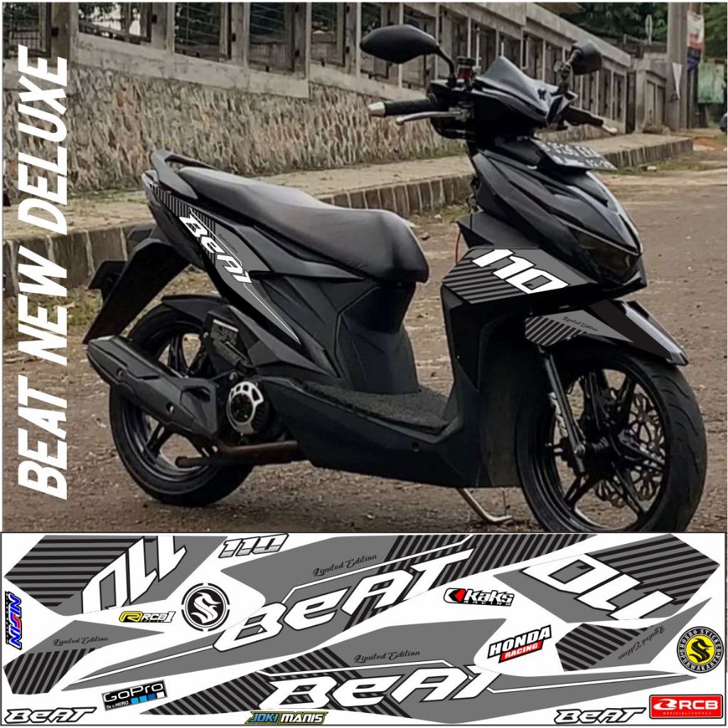 Jual STICKER STRIPING BEAT NEW DELUXE 2020-2023 SIMPLE MODEL simple ...