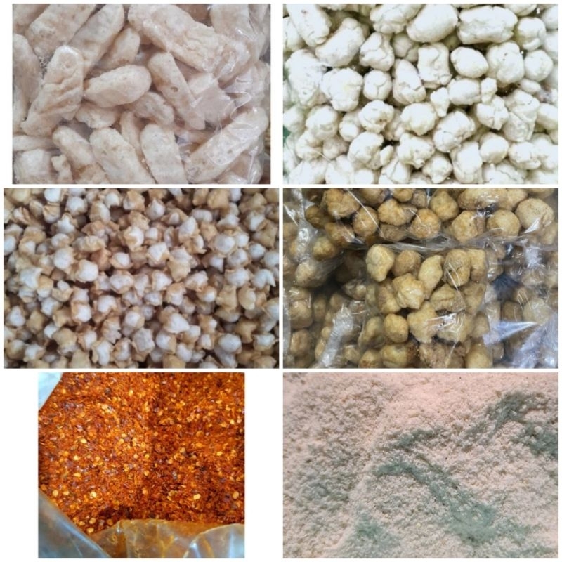 Jual Bahan boci dan cuanki | Serba 500 gram | cuanki lidah | pilus ...