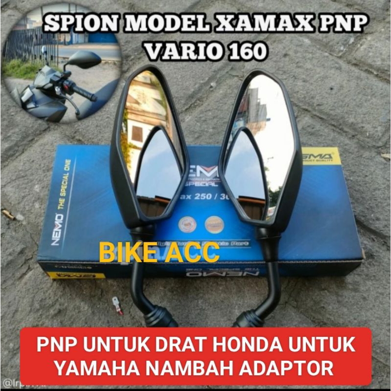 Jual Spion Nemo Tangke Pendek Universal Motor Spion Model Xmax Model ...