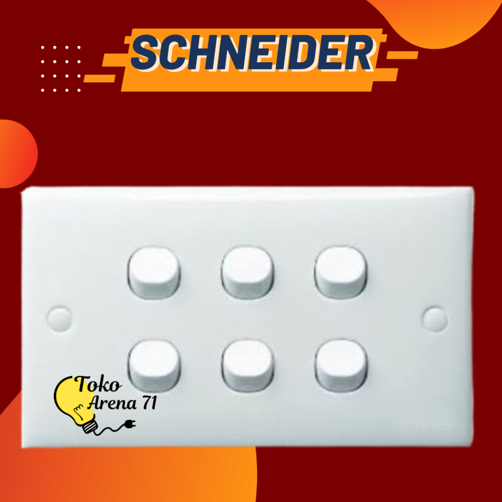 Jual Schneider S-Classic Saklar Enam 6 Sakelar Inbow IB Putih 6G ...