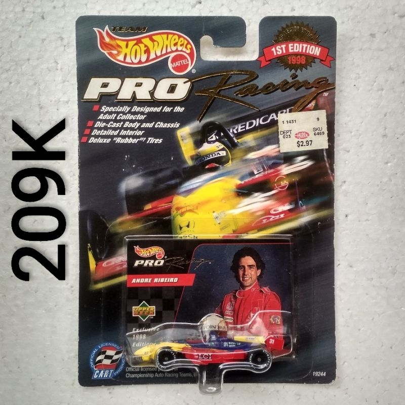 Jual Team Hot Wheels Pro Racing First Editions CART Official Licensed ...