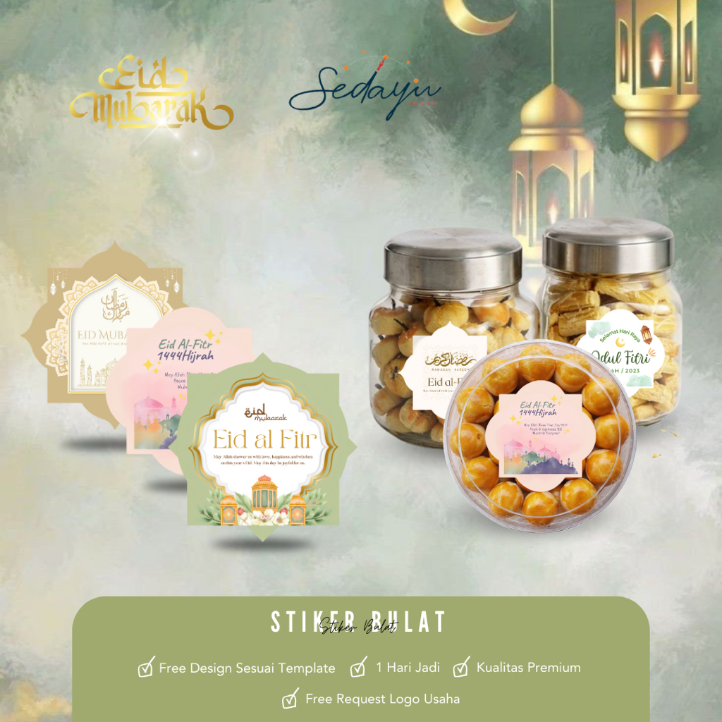 Jual Sticker Toples Ramadhan | Sticker Toples Lebaran | Sticker Idul ...