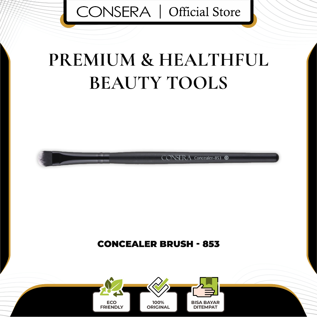 Jual CONSERA - Concelar Brush 853 - Kuas Concelar - Kuas MakeUp ...
