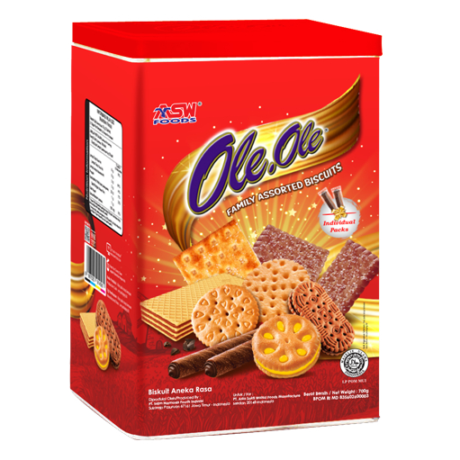 Jual OLE OLE BISKUIT KALENG 650g | Shopee Indonesia