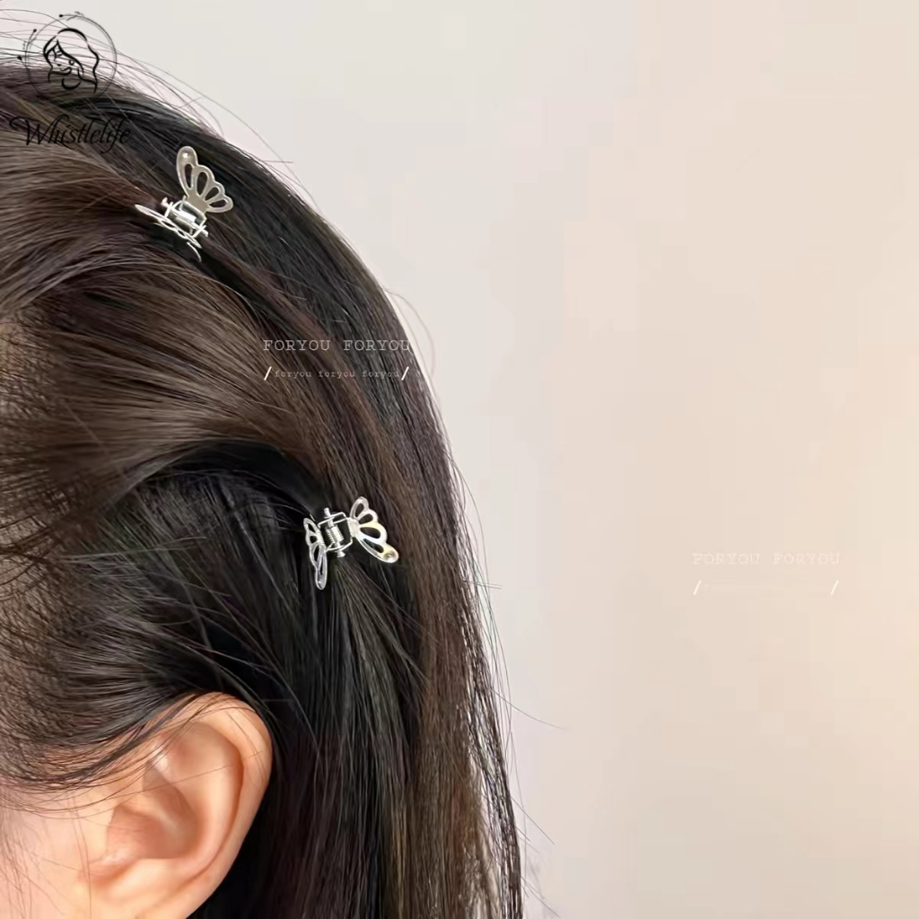 Jual COD Klip Rambut Mini Kupu-kupu Logam Aksesori Rambut Serba Cocok ...