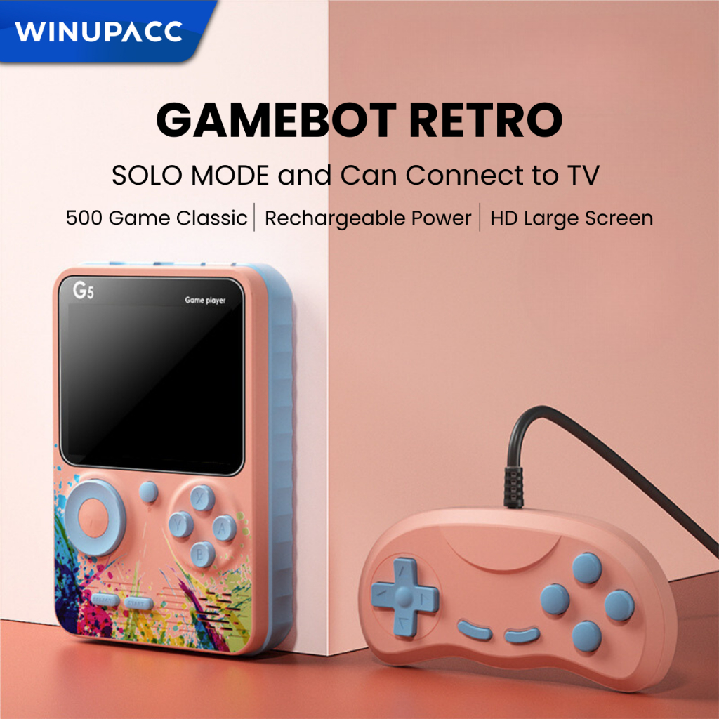 Jual WINUP Game Boy Game Bot Gameboy Mini 3Inch Layar HD Console ...