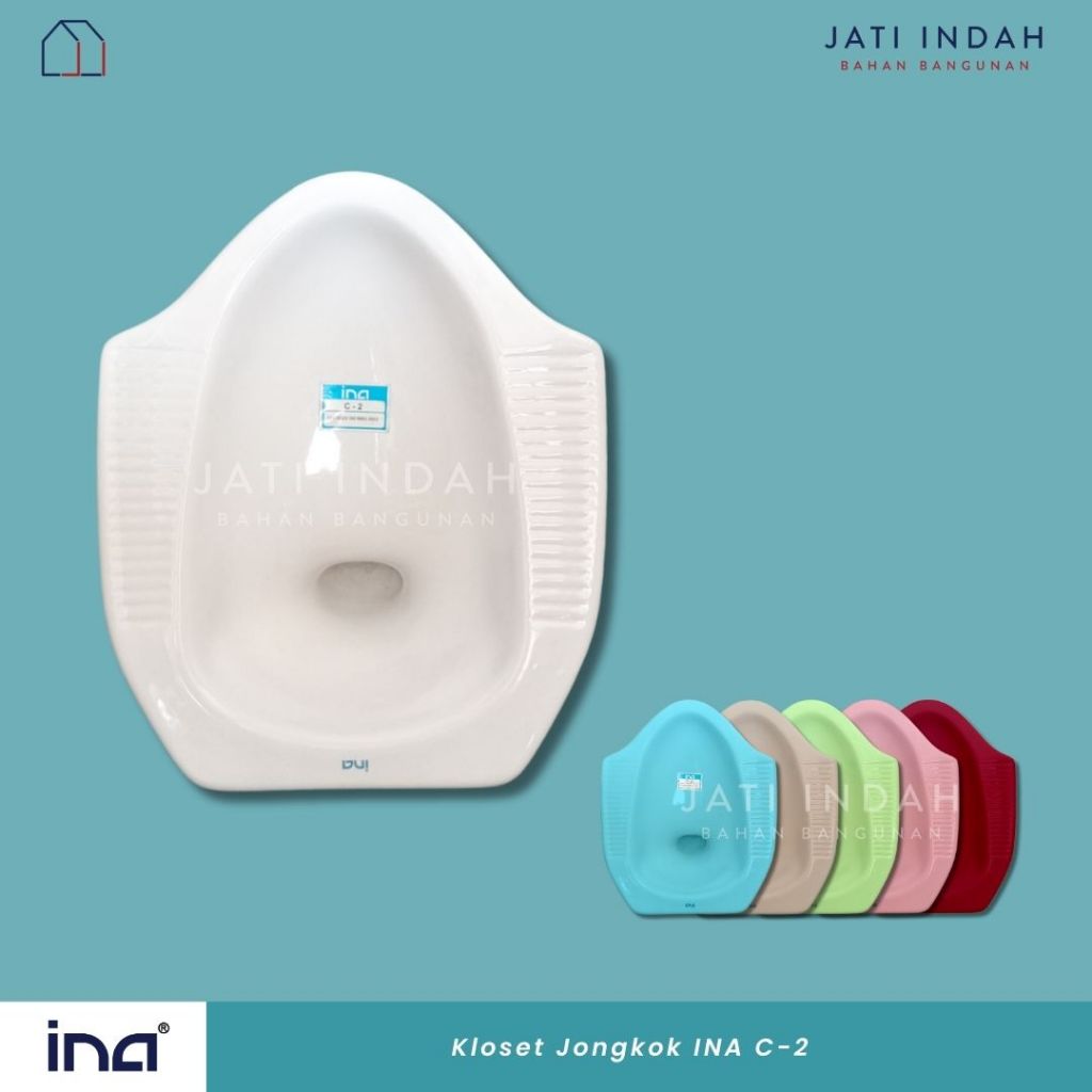 Jual Closet Jongkok INA C-2 Berbagai Warna / Kloset Squat / Closed | Shopee Indonesia