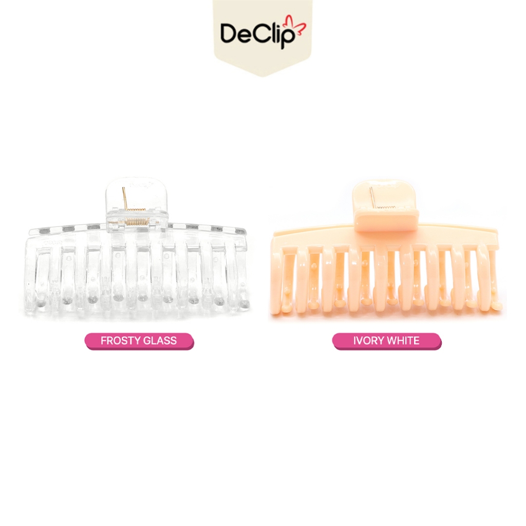 Jual Jepit Roll DeClip Original 9.5 CM Warna Putih | Shopee Indonesia