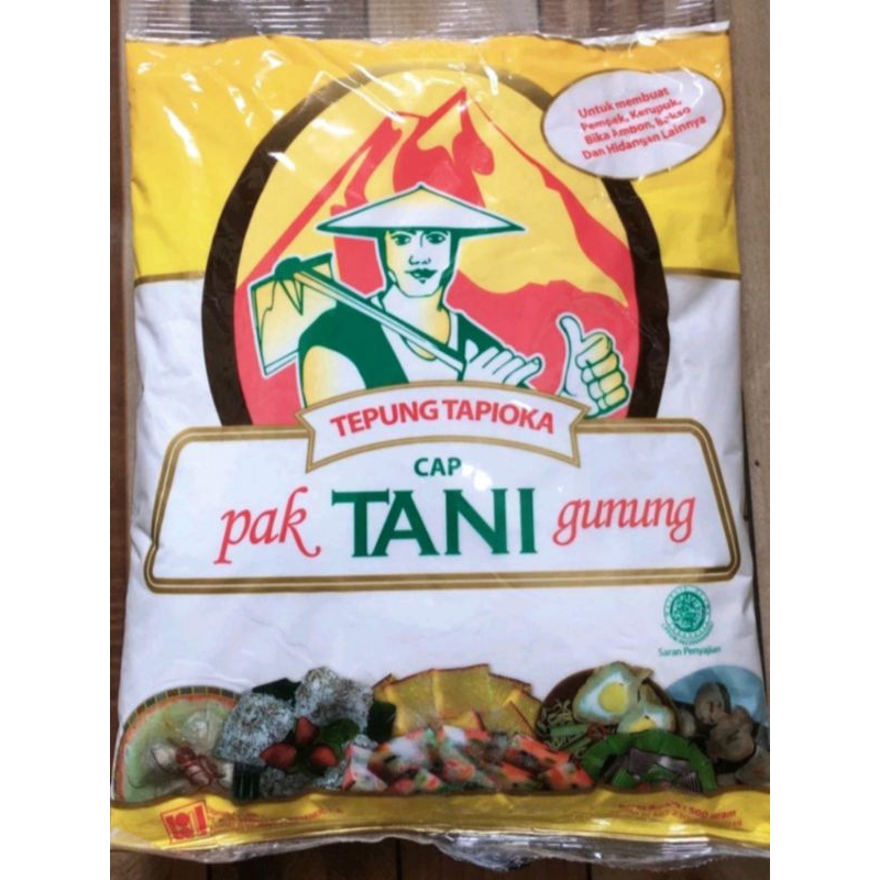 Jual TEPUNG TAPIOKA PAK TANI GUNUNG 500gr | Shopee Indonesia