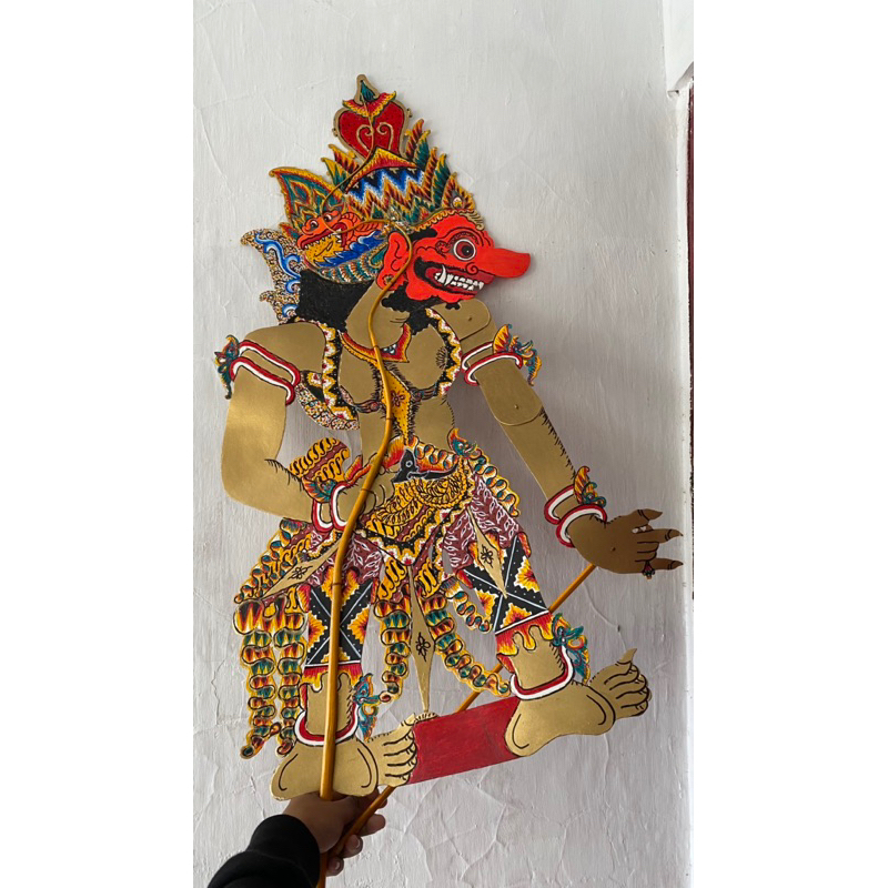 Jual WAYANG BUTO RATON TANGAN SATU KUALITAS 1:1 WAYANG ASLI KULIT ...
