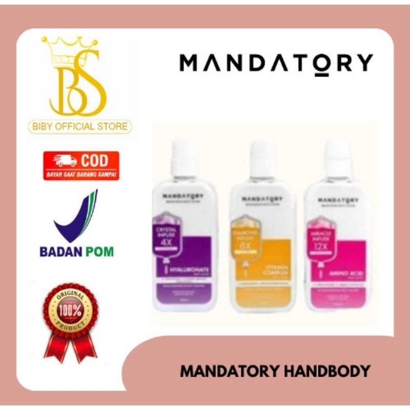 Jual [ 𝐌𝐀𝐍𝐃𝐀𝐓𝐎𝐑𝐘 - 𝐇𝐚𝐧𝐝𝐛𝐨𝐝𝐲 ] Mandatory All Varian Infuse Vitamin Serum ...