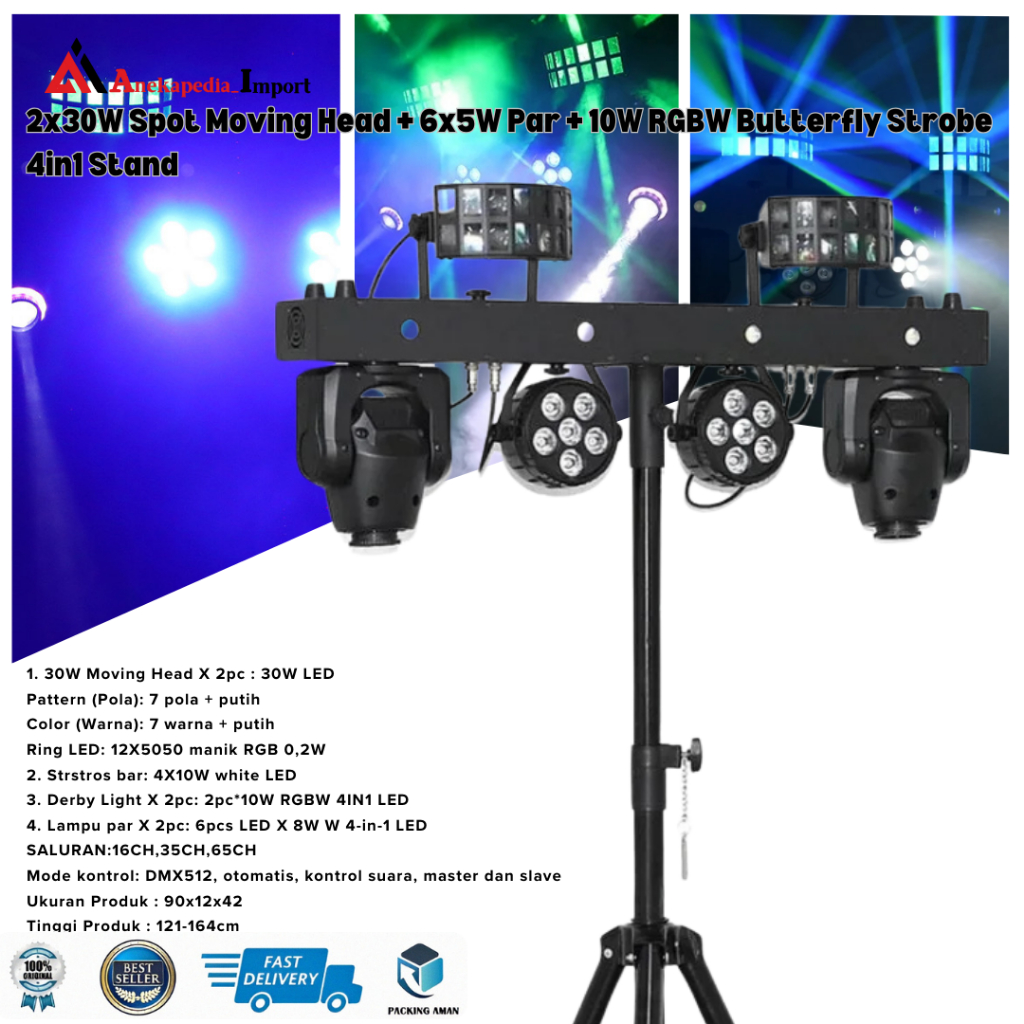 Jual Lampu Panggung - Lampu Disco - Lampu Sorot -LED Moving Head Beam ...