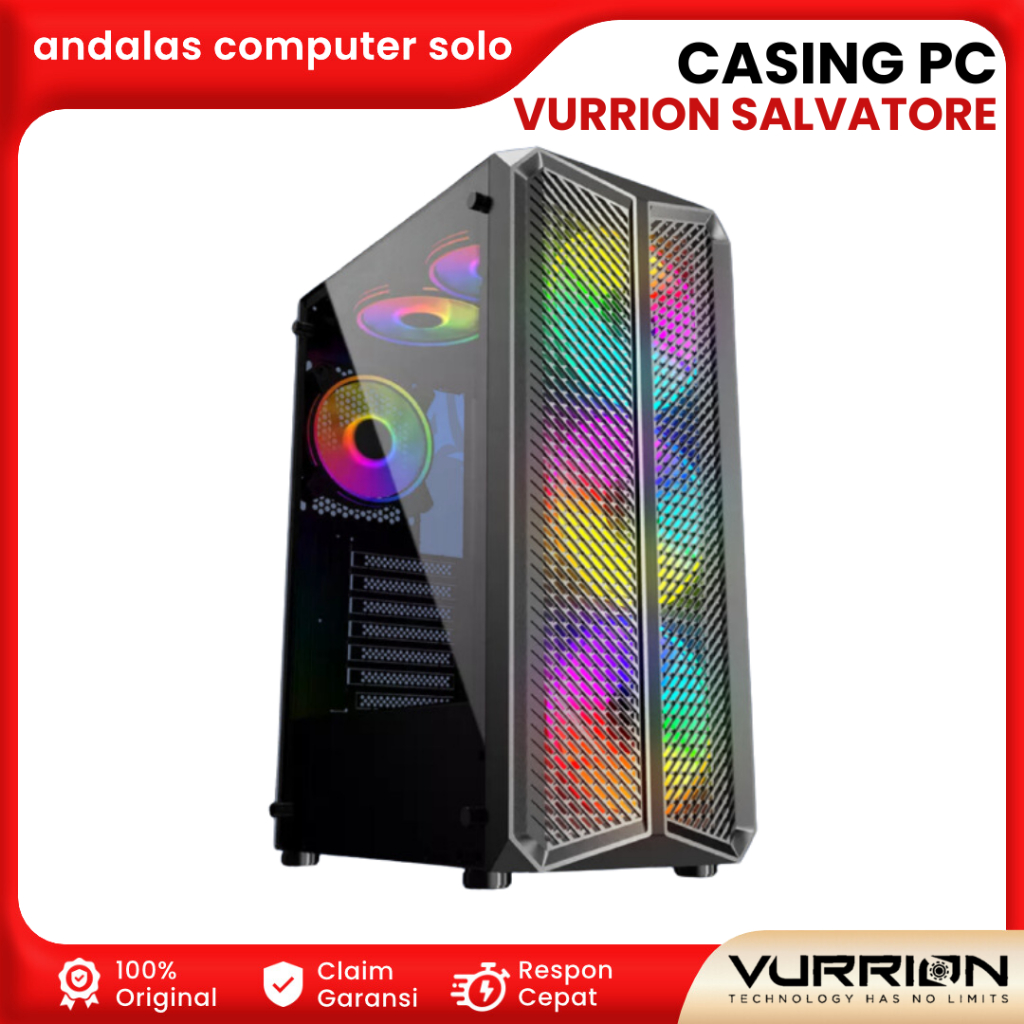Jual CASING CASE PC GAMING GAME VURRION SALVATORE PC CASE | Shopee ...