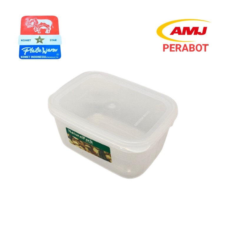Jual KOMET STAR Toples Kotak Serbaguna Sealware Natural pack 500 ML ...