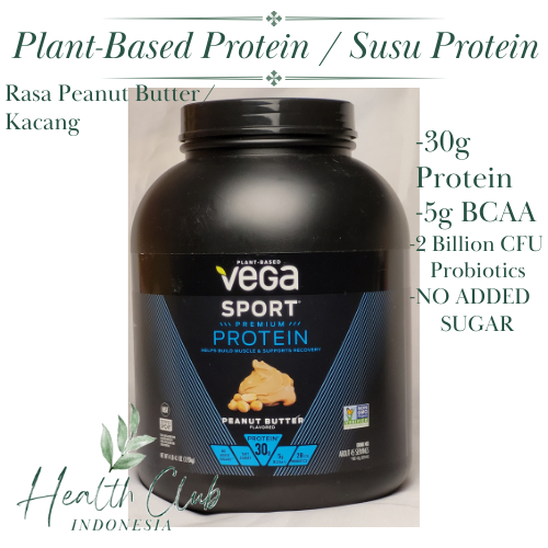 Jual Vega Susu Plant Based Sport Protein rasa Peanut Butter - Susu ...