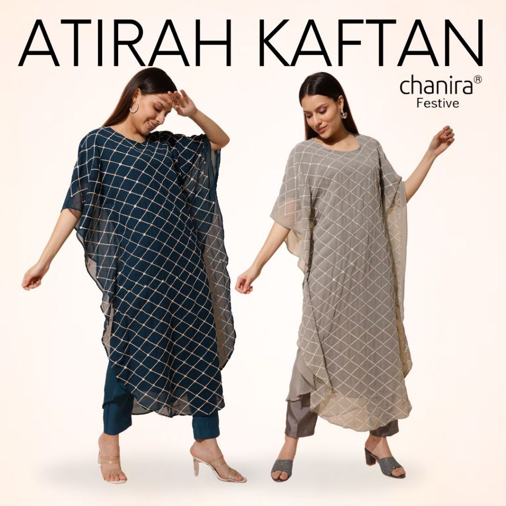 Jual CHANIRA Atirah / Kaftan Dress Wanita Panjang | Shopee Indonesia