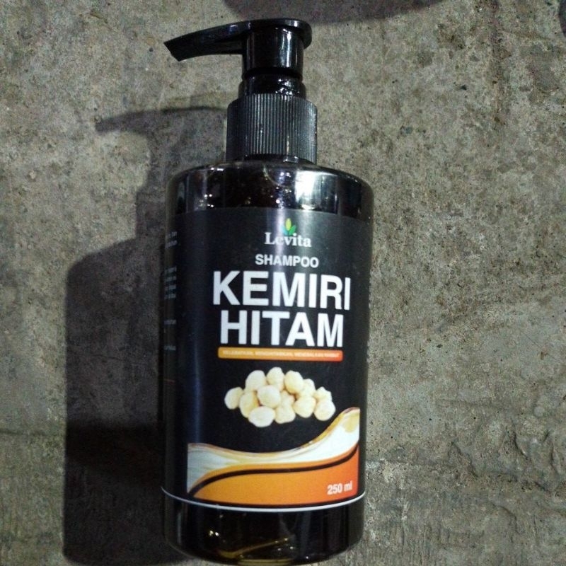Jual Levita Shampoo Kemiri hitam 250ml exp Januari 2025 | Shopee Indonesia