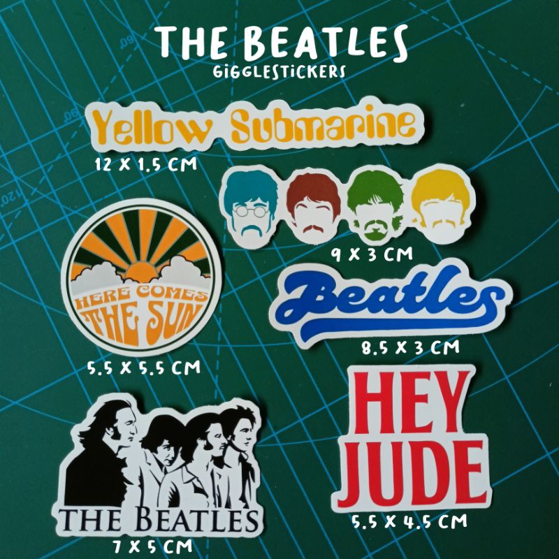 Jual Sticker Pack THE BEATLES | Shopee Indonesia