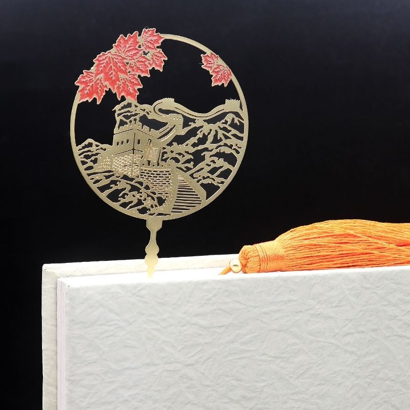 Jual Pembatas Buku Bookmark motif Chines Bahan Metal Gift kado ...