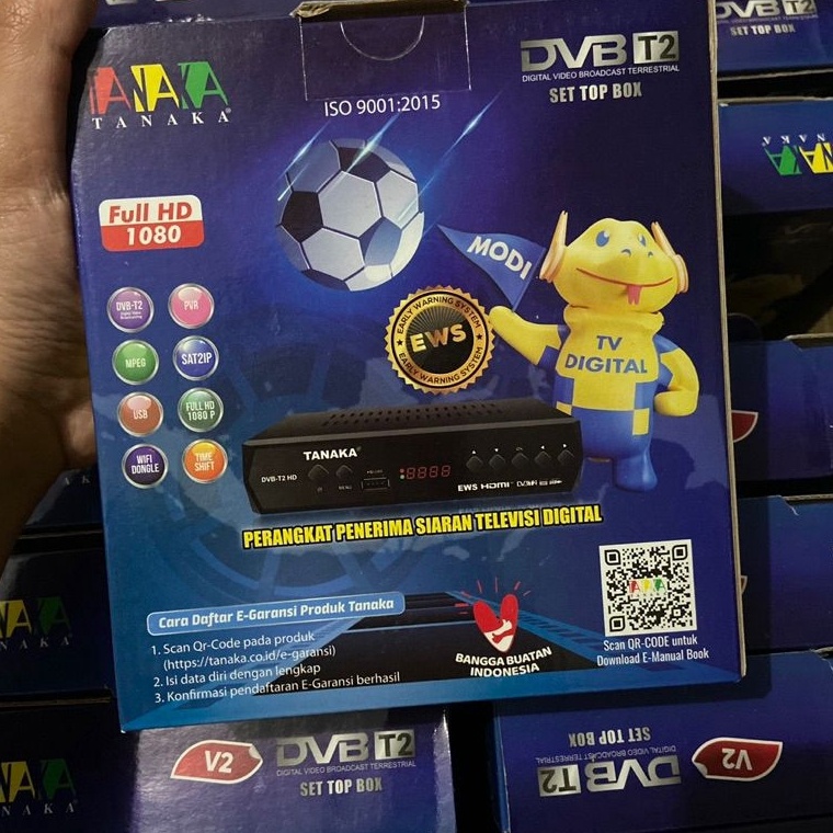 Jual zC SET TOP BOX TANAKA METAL V2 DVB T2 RECEIVER 18P | Shopee Indonesia