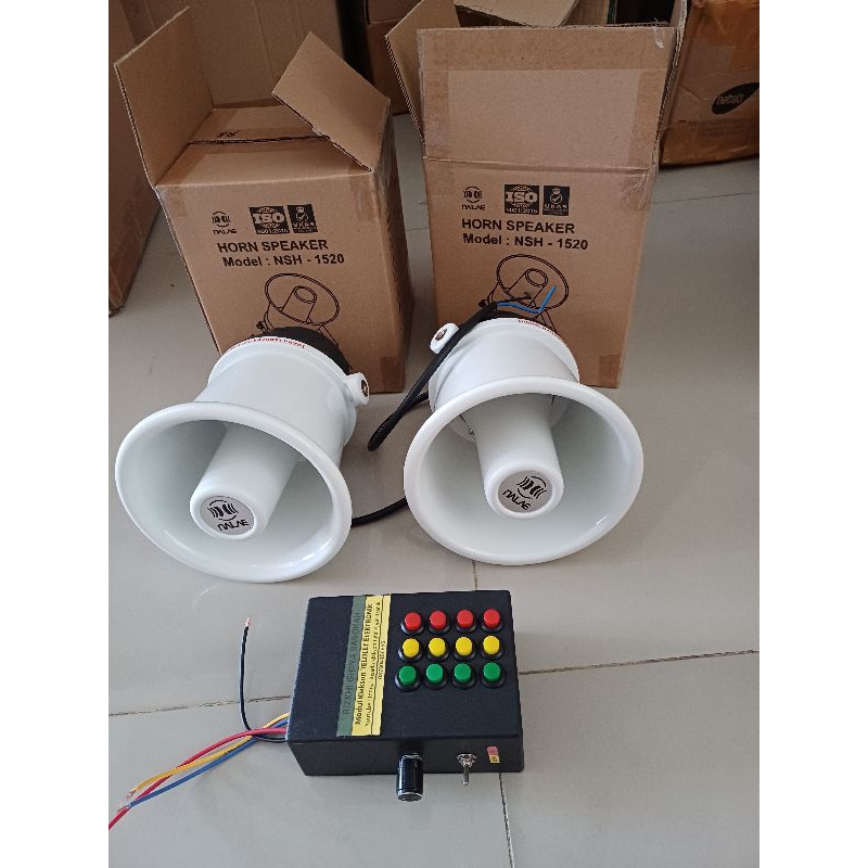 Jual Klakson basuri dav 12 tombol double toa | Shopee Indonesia