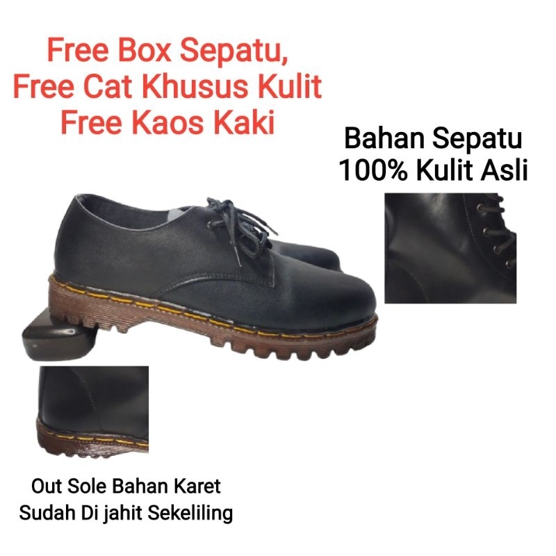Jual gsbrand sepatu dokmart kulit / sepatu pentofel / sepatu loafers ...