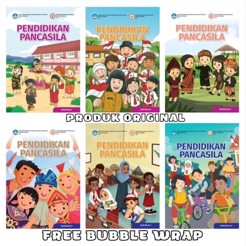 Jual Buku Pendidikan Pancasila Kelas 1 2 3 4 5 6 SD/MI Kurikulum Merdeka Kemendikbud | Shopee ...