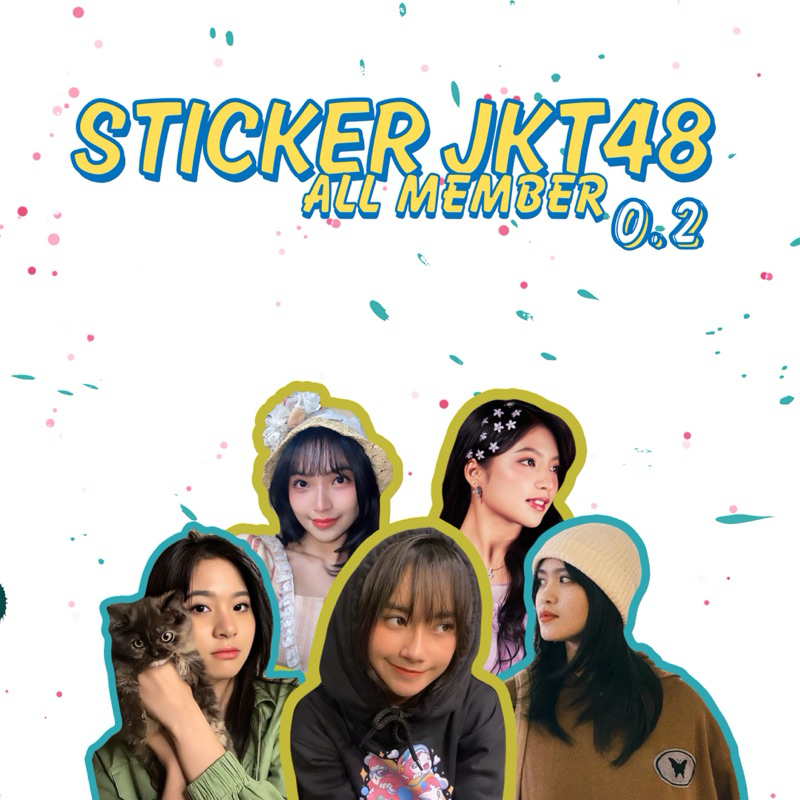 Jual STICKER JKT48 ALL MEMBER | Shopee Indonesia