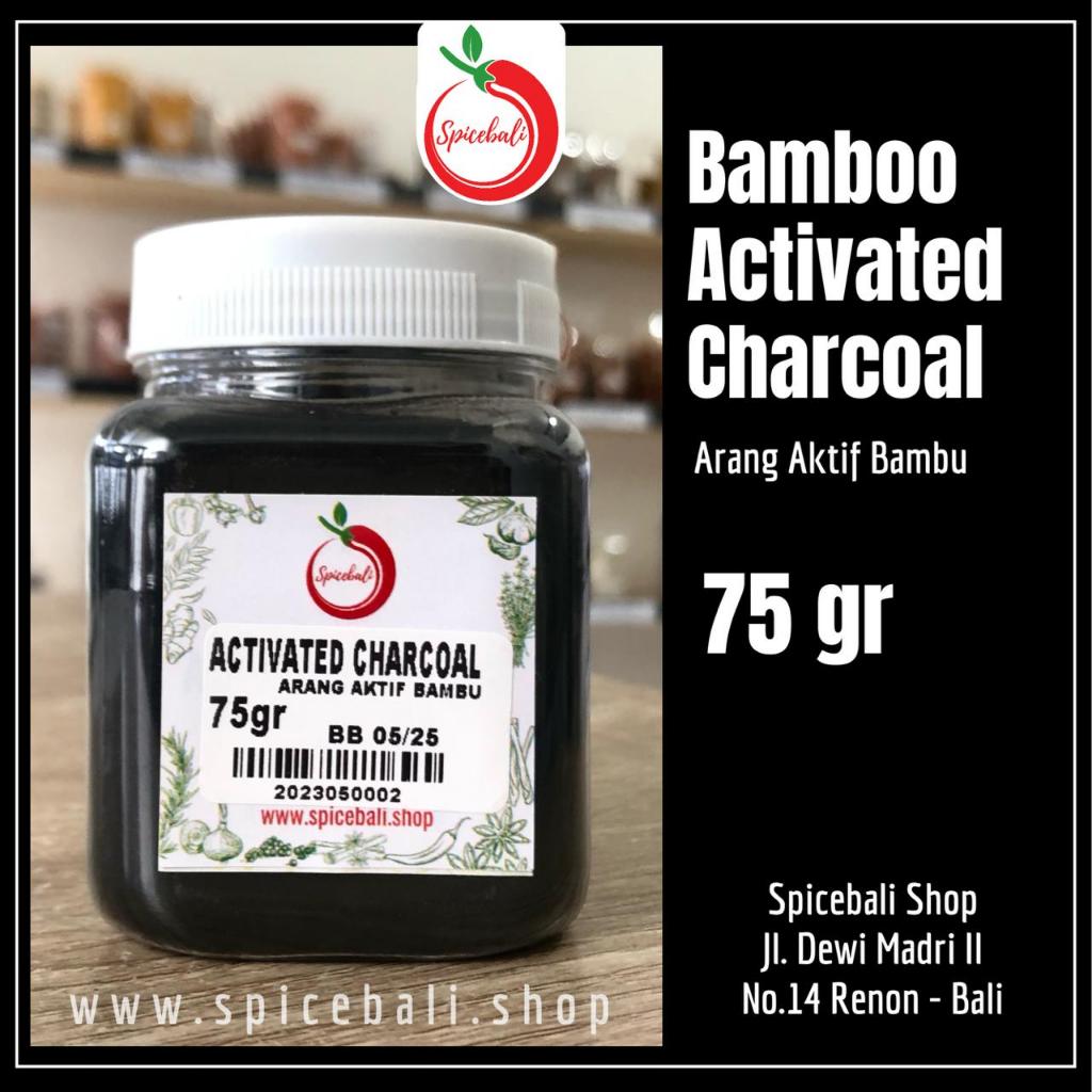 Jual Arang Aktif Bambu Food Grade 75 gr / Bamboo Activated Charcoal ...