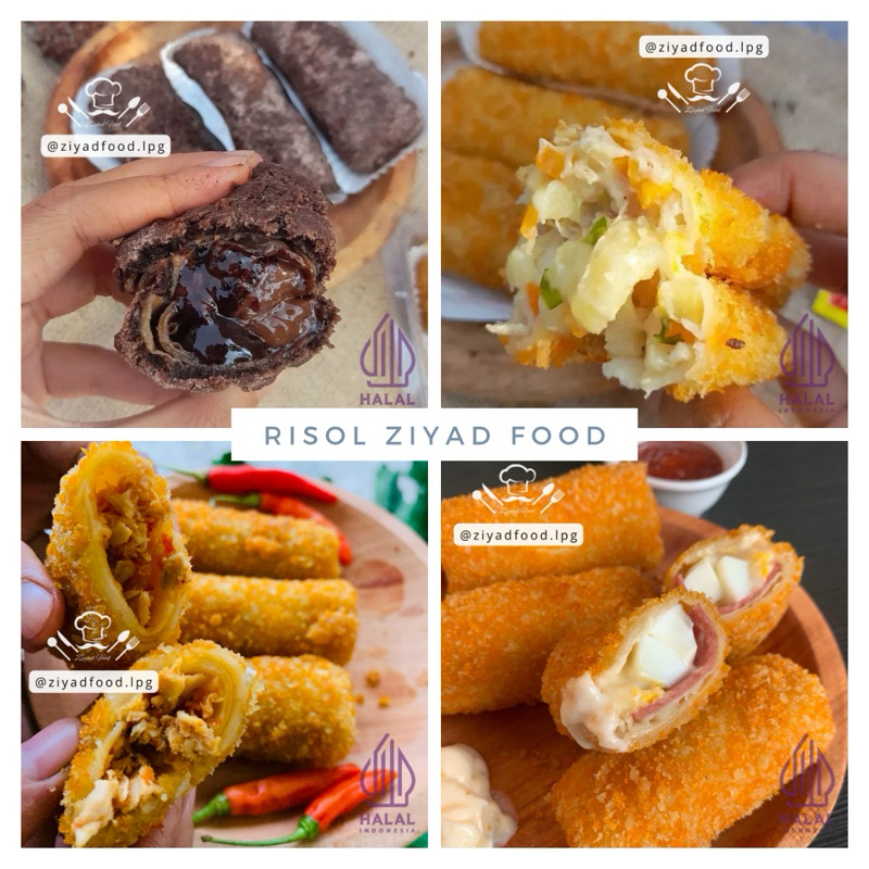Jual FROZEN Risoles Premium Homemade | Risol Mayo, Coklat, Ayam, Mozza ...