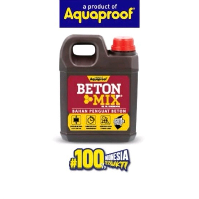 Jual Beton Mix 1kg Aquaproof / Penguat Beton / Obat Beton / Pencampur ...