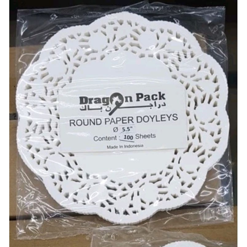 Jual Paper Doyle / Doyley Paper Tatakan Topless 5.5in atau 13.8cm ...