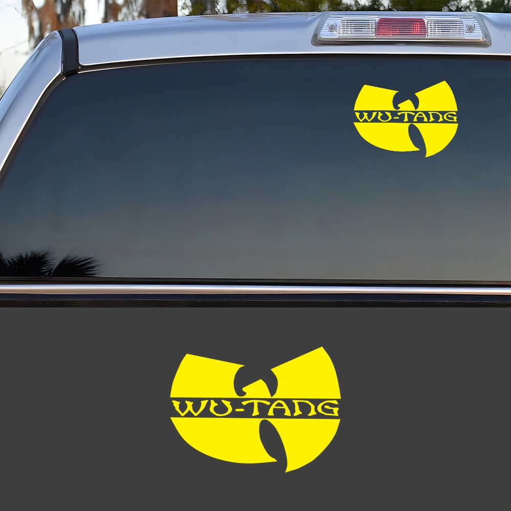 Jual Stiker Kaca Mobil Band Musik Wu-Tang Clan Car Decal Sticker ...