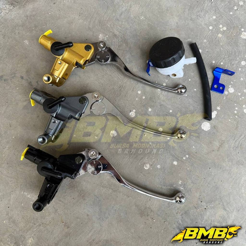 Jual Master Rem Moto1 Axial Universal Model KRS Nissin Radial Gold ...