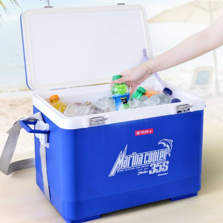 Jual LION STAR Cooler Box 6 S 5,5 LITER Marina Ice Cool Thermos Kotak Minuman Dingin | Shopee ...